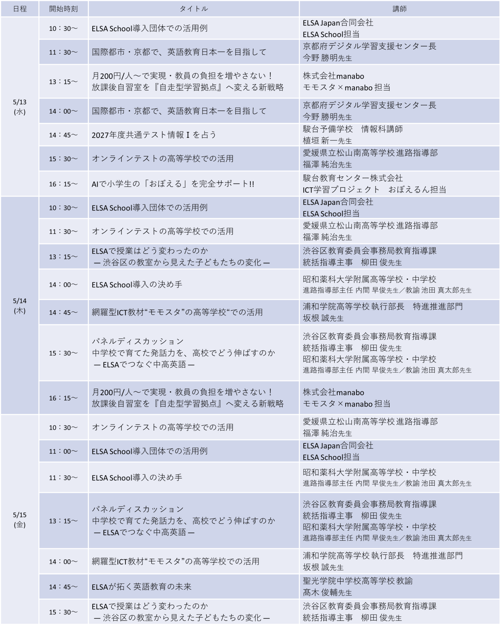 駿台グループ、「第17回 EDIX（教育総合展）東京」に出展 | 駿台グループ ニュースリリース